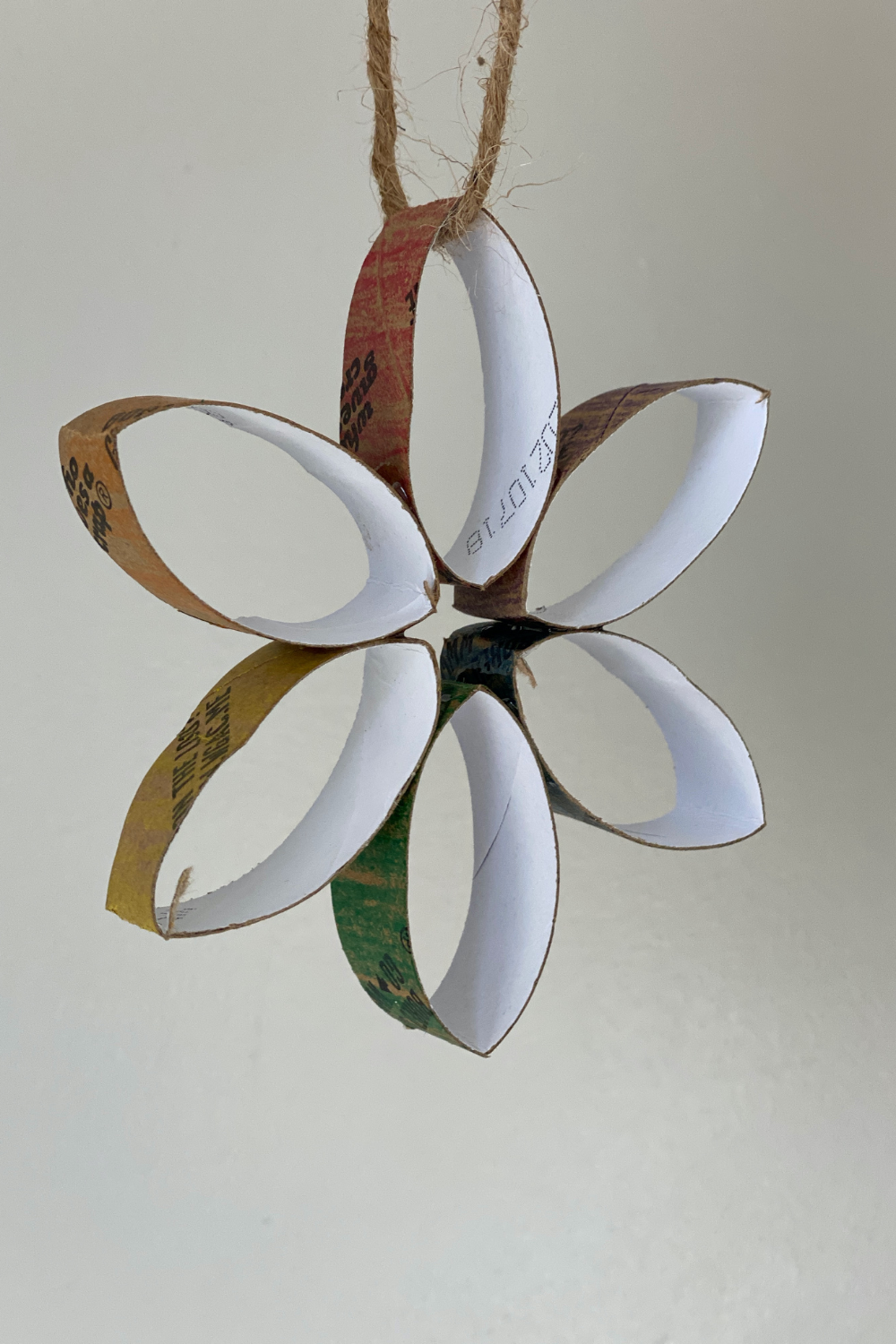 How to Create Cardboard Tube Star and Snowflake Ornaments ...