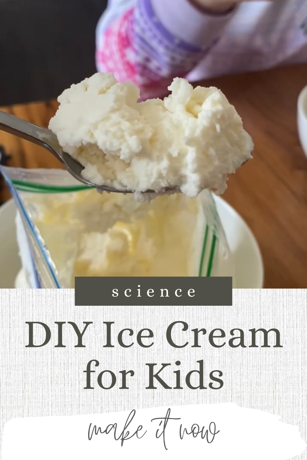 How to Make Ice Cream in a Bag Using Science - Thoughtfully Sustainable